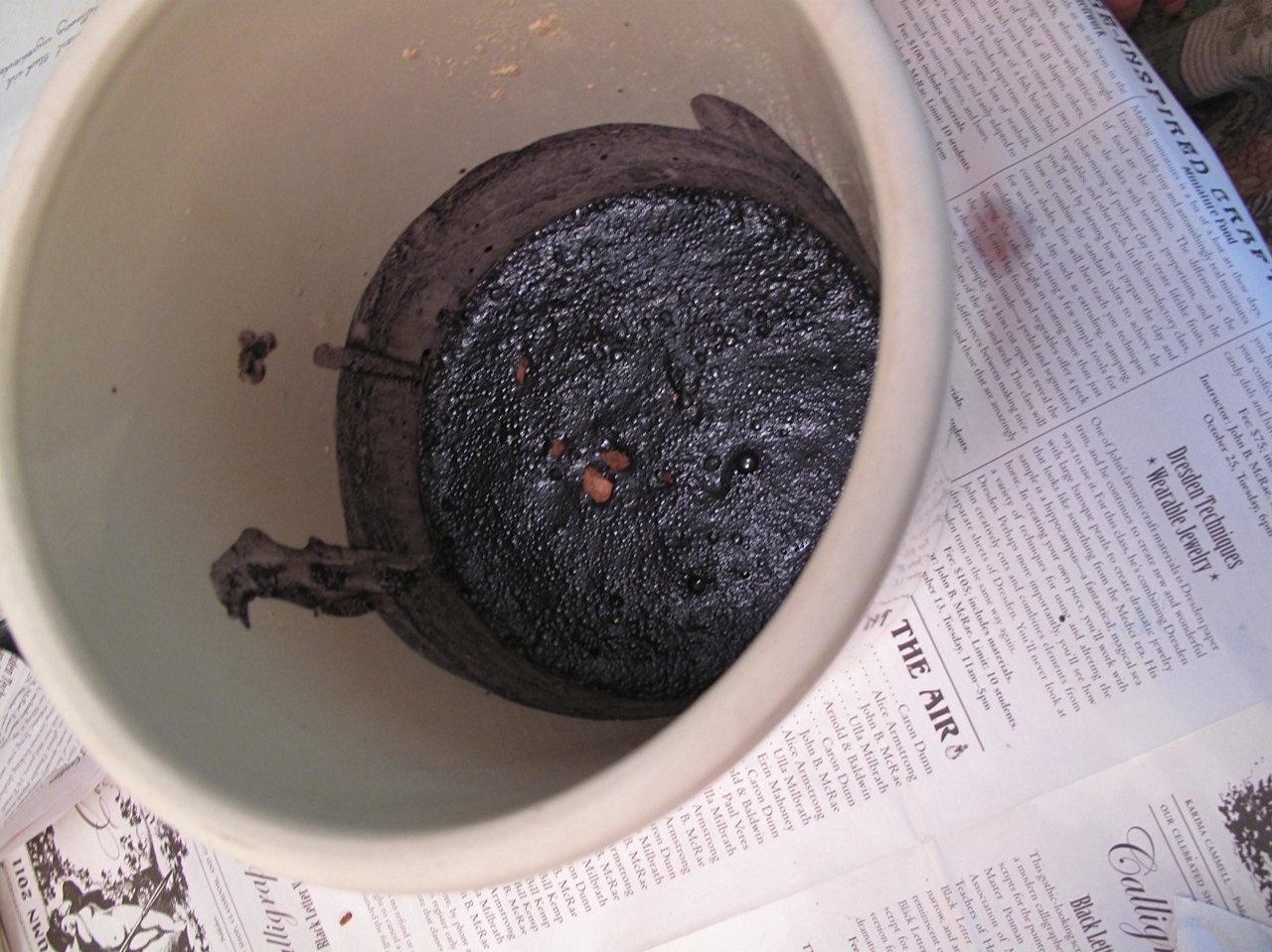 Making Iron Gall Ink | The Endless Swarm